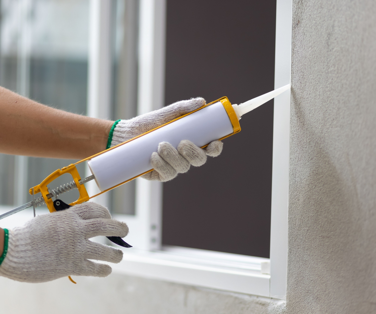 Caulking services by Basco