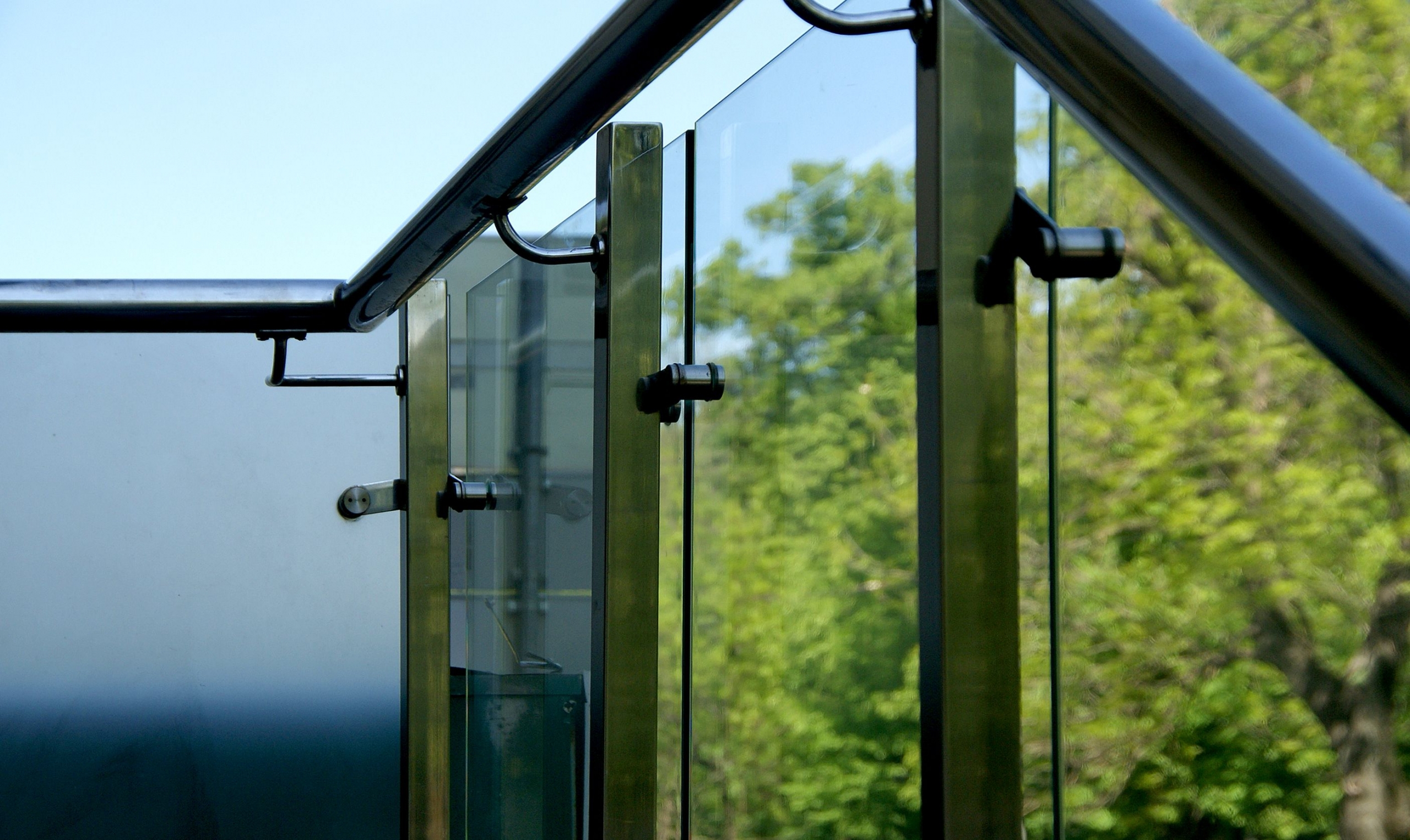 Glass handrail installation and repair | Basco Windows and Doors